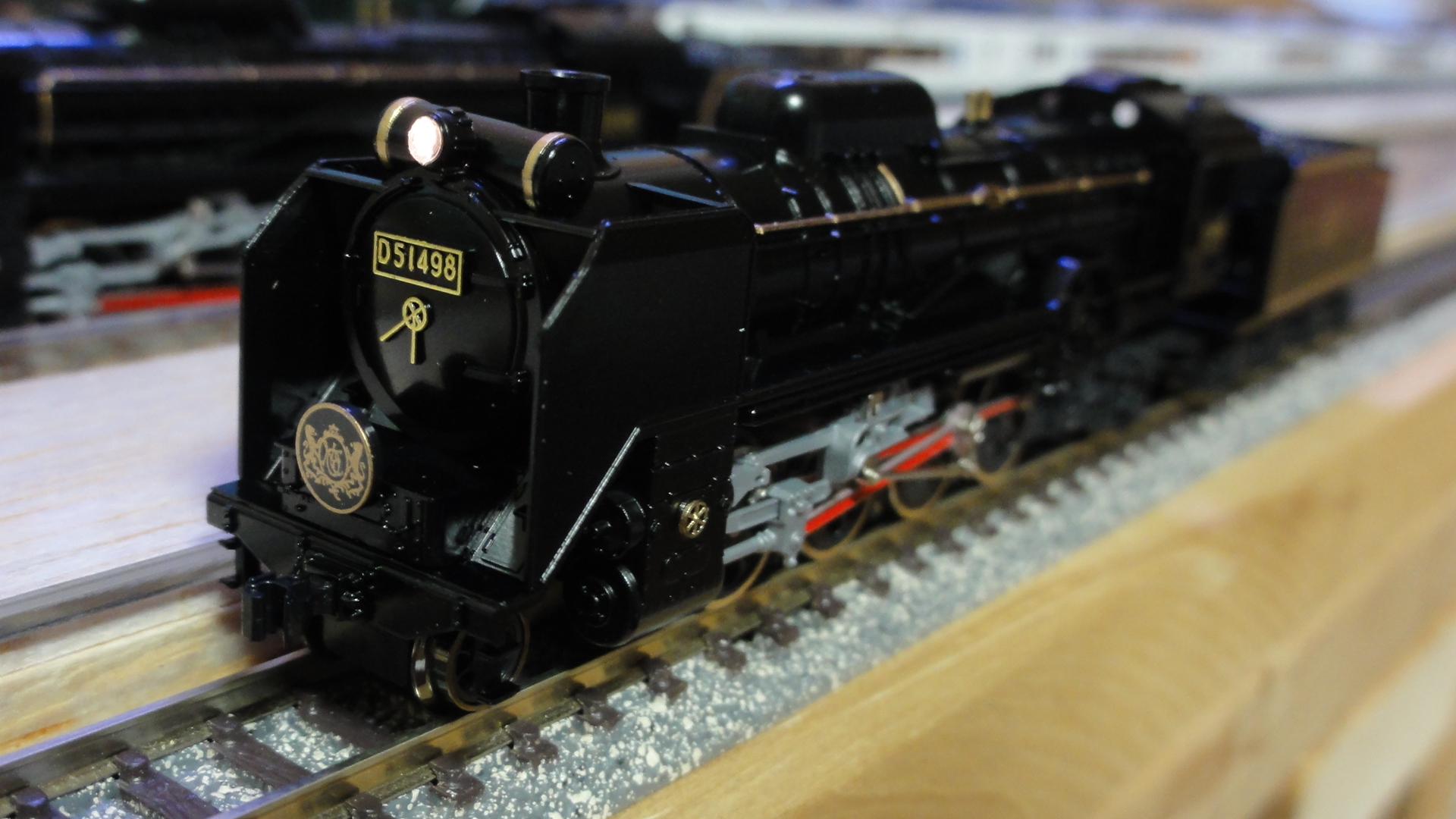 オリエントエクスプレス88とD51-498号機（NIOE仕様） :Nゲージ 夢の特別列車～999、オリエントエクスプレス～ 鉄道模型